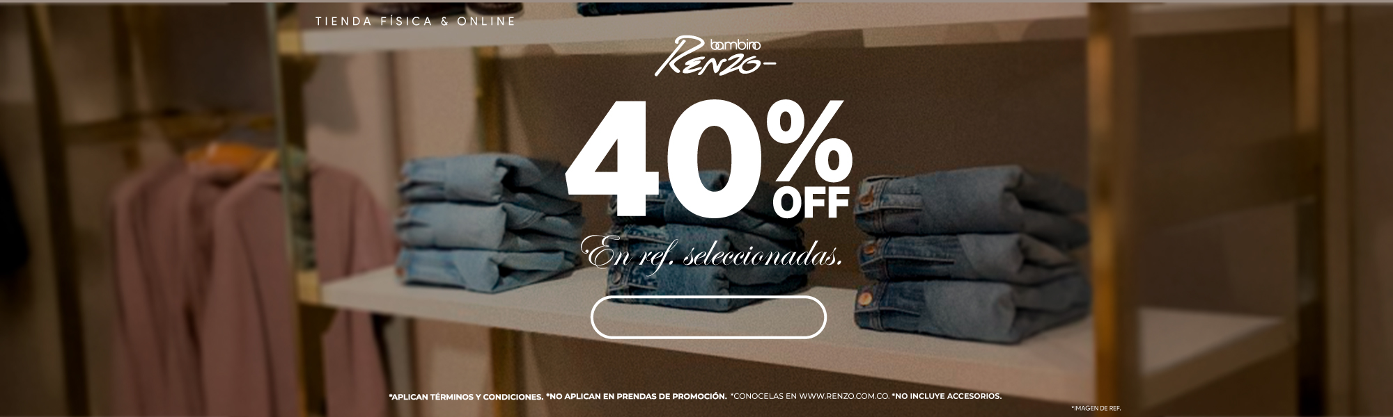 Compra ropa para hombres y niños en Renzo.